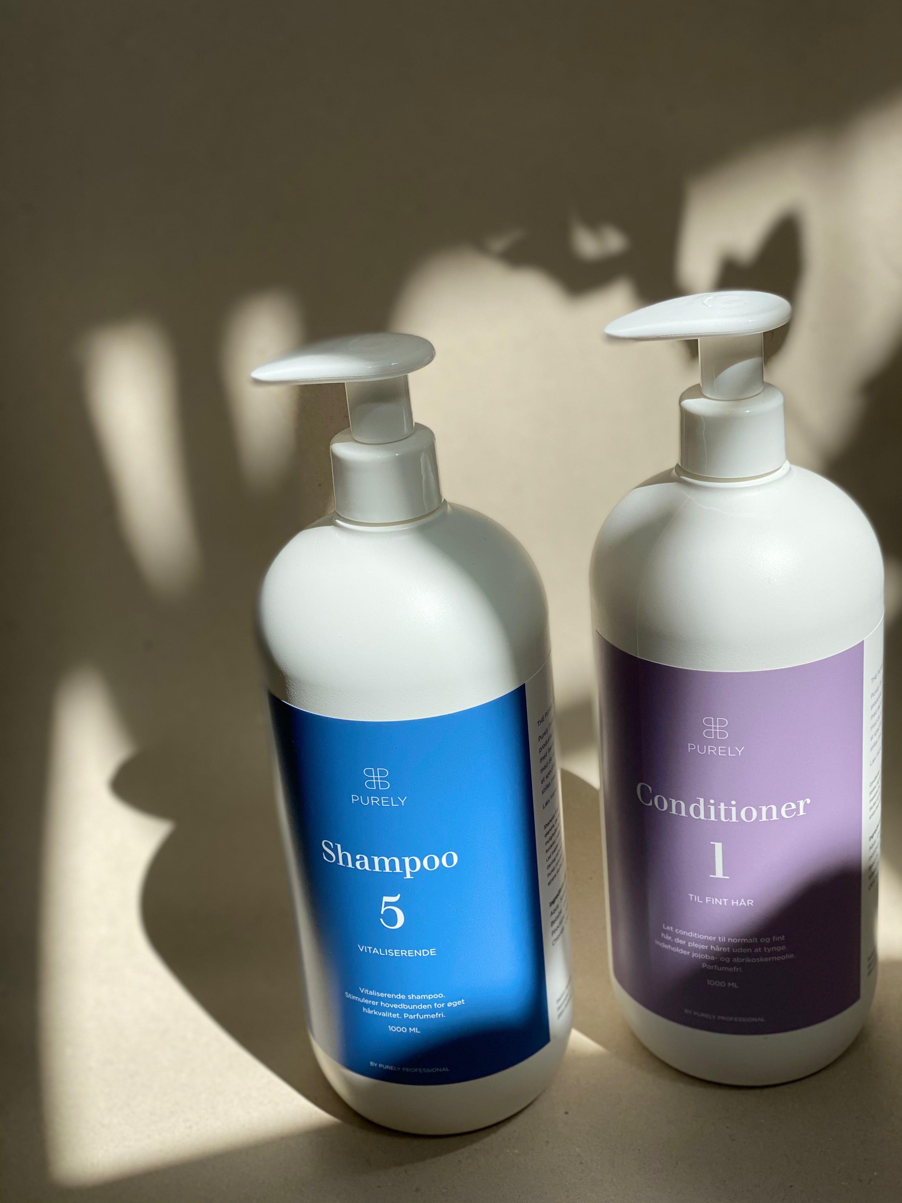 Shampoo literstørrelse til ren, effektiv pleje der rækker - Purely ...